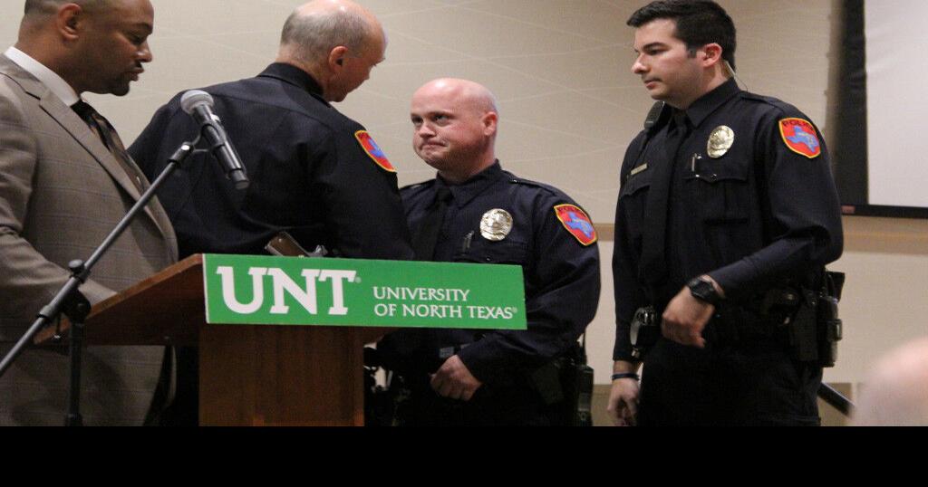 Three Denton police officers recognized at UNT during annual police ...