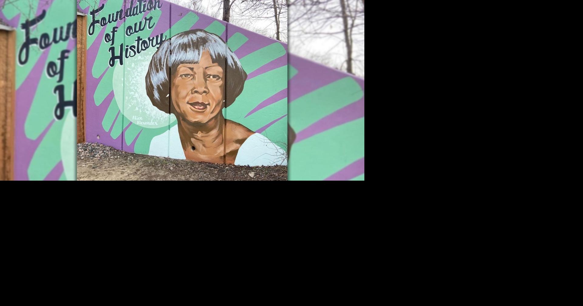 Denton artist repaints the historic legacy of five prominent Black ...