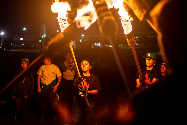 UNT bonfire lights up the night | Arts & Life | ntdaily.com
