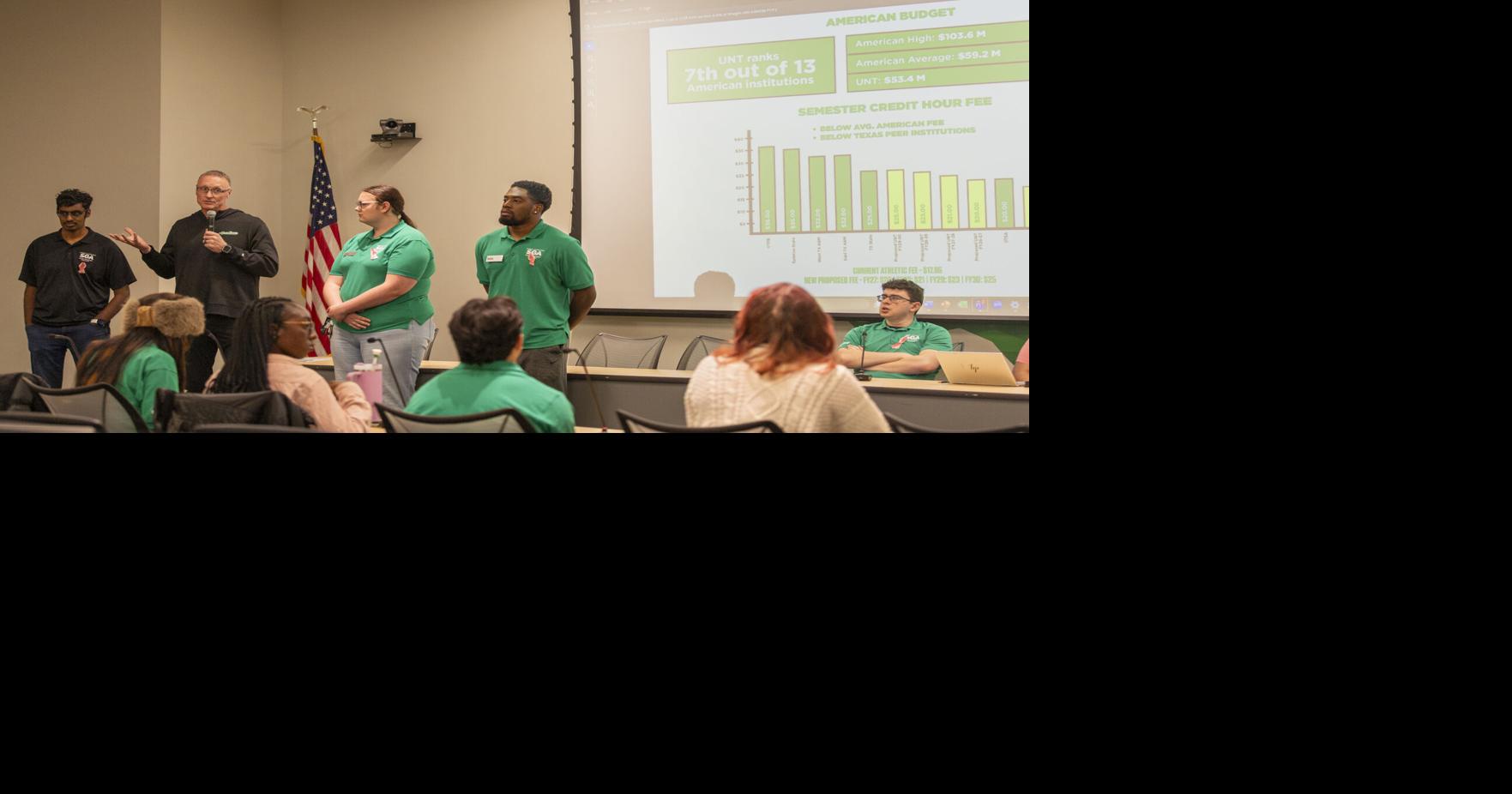 SGA passes proposed athletic fee 12-2, moves to student body vote in ...