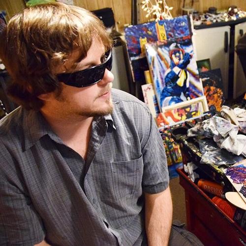 Artist finds creativity through his blindness | Arts & Life | ntdaily.com