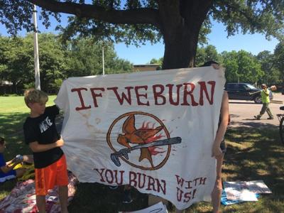 Renewable Denton Plan detractors protest outside City Hall | News ...