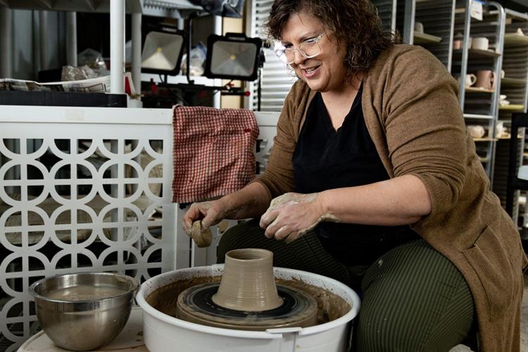 Alumna handcrafts mythical pottery while pursuing photography passion ...