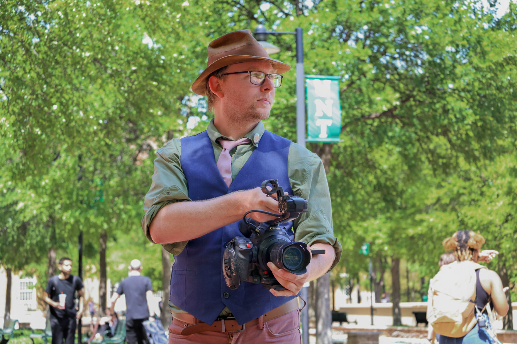 Freelance filmmaker Cameron Smith launches Denton culture show ‘Lil’ D ...