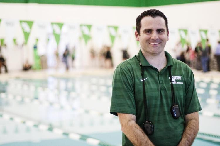 Third year swim coach making a historic splash for North Texas | Sports ...