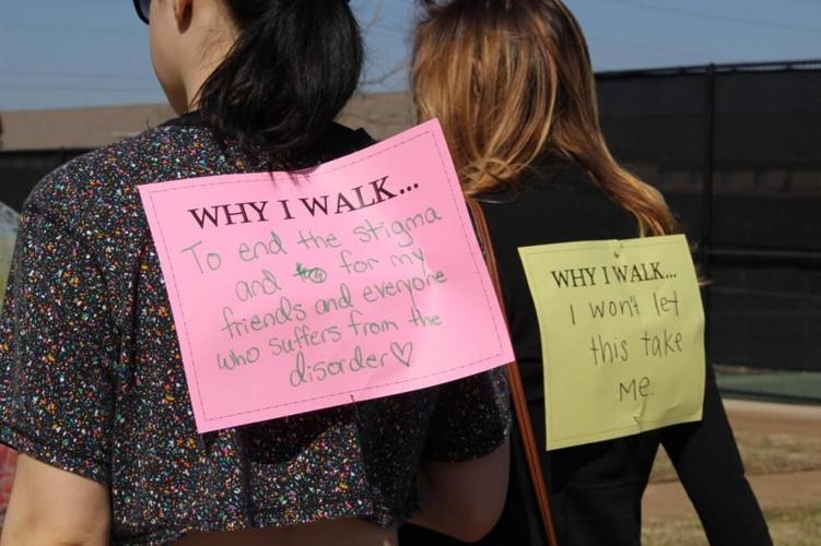 Students and community members unite to walk for eating disorder ...
