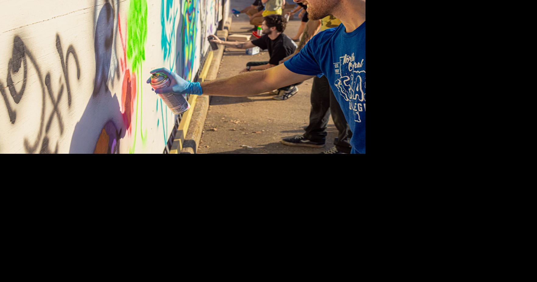 Street art meets community at Denton’s ‘Island of Misfit Toys’ graffiti ...