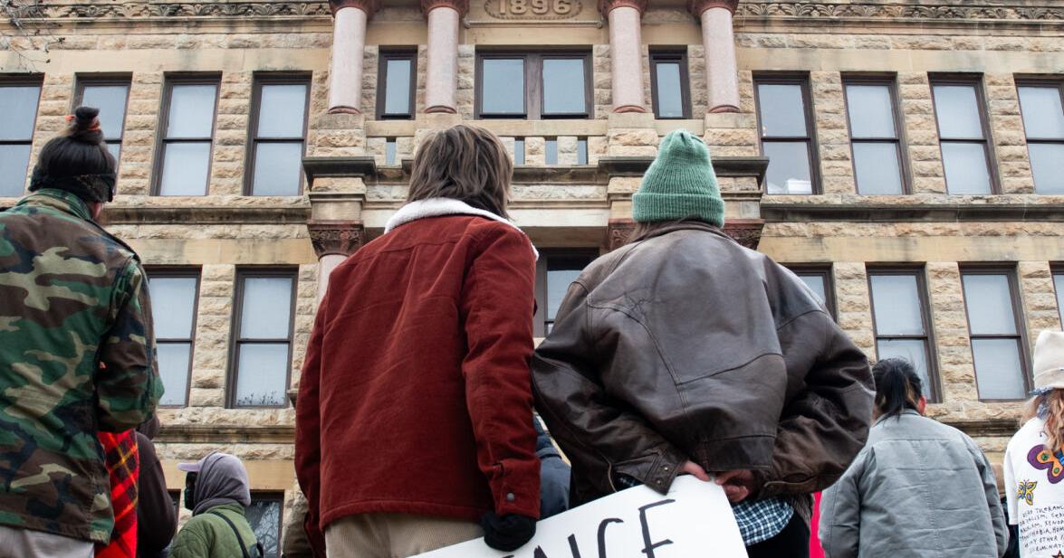 Protest and Resource Fair held at Denton Square on Inauguration Day ...