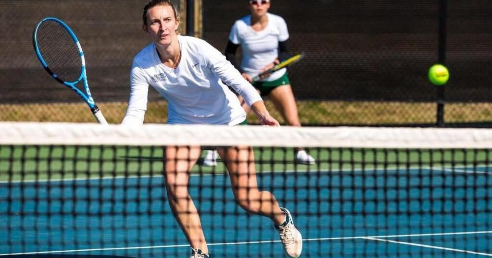 Tennis wins their first home match of the spring season | Sports ...