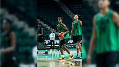 Despite rough transitions, Hamlet aspires to be lead guard for the men ...