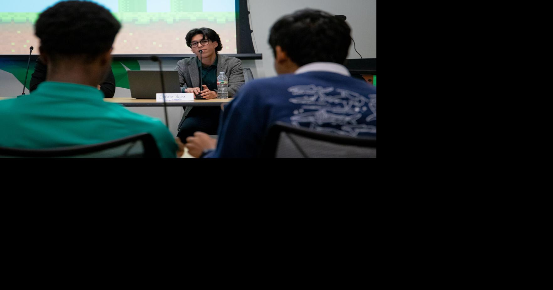SGA Vice President invites university Vice President Elizabeth With to ...