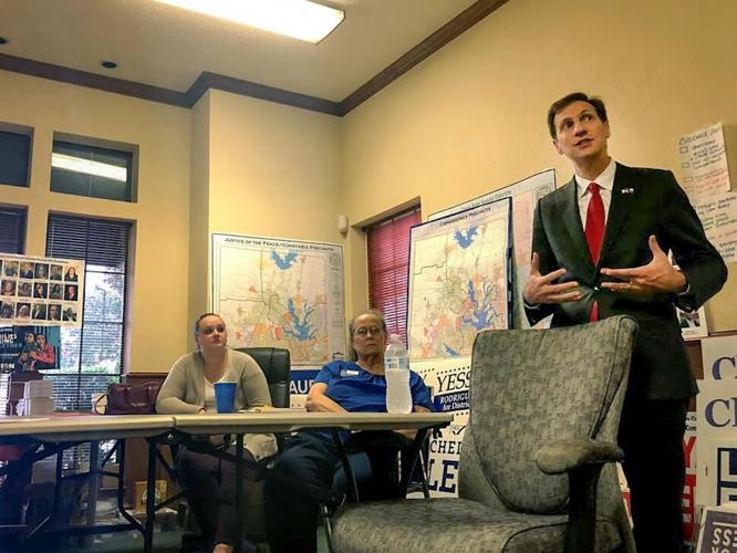 Democratic Texas attorney general nominee Justin Nelson makes ...