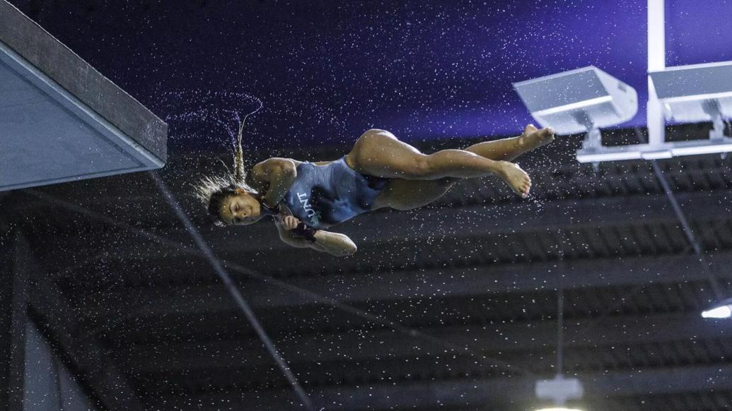 Diver Saylor Hawkins continues to develop role in North Texas, the ...