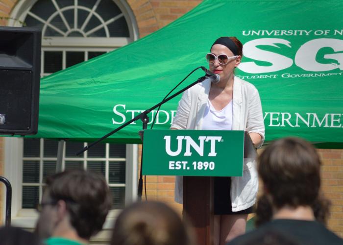 More than a hundred attend Denton Climate Strike at the UNT Library ...