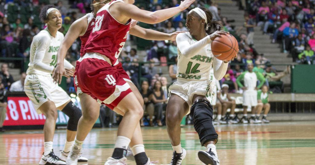 Candice Adams going out with a bang in final season at North Texas ...