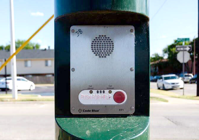 Emergency poles located on campus can be of quick assistance | News ...