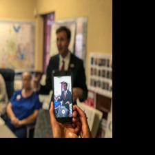 Democratic Texas attorney general nominee Justin Nelson makes appearance in Denton | News ...