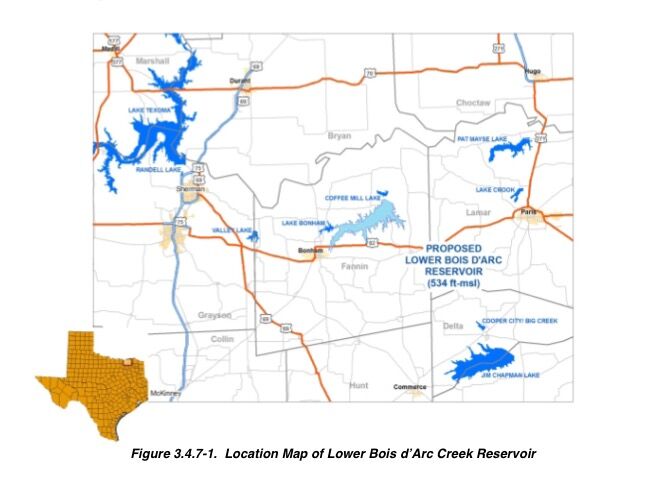New reservoir coming to North Texas, aims to address future water ...