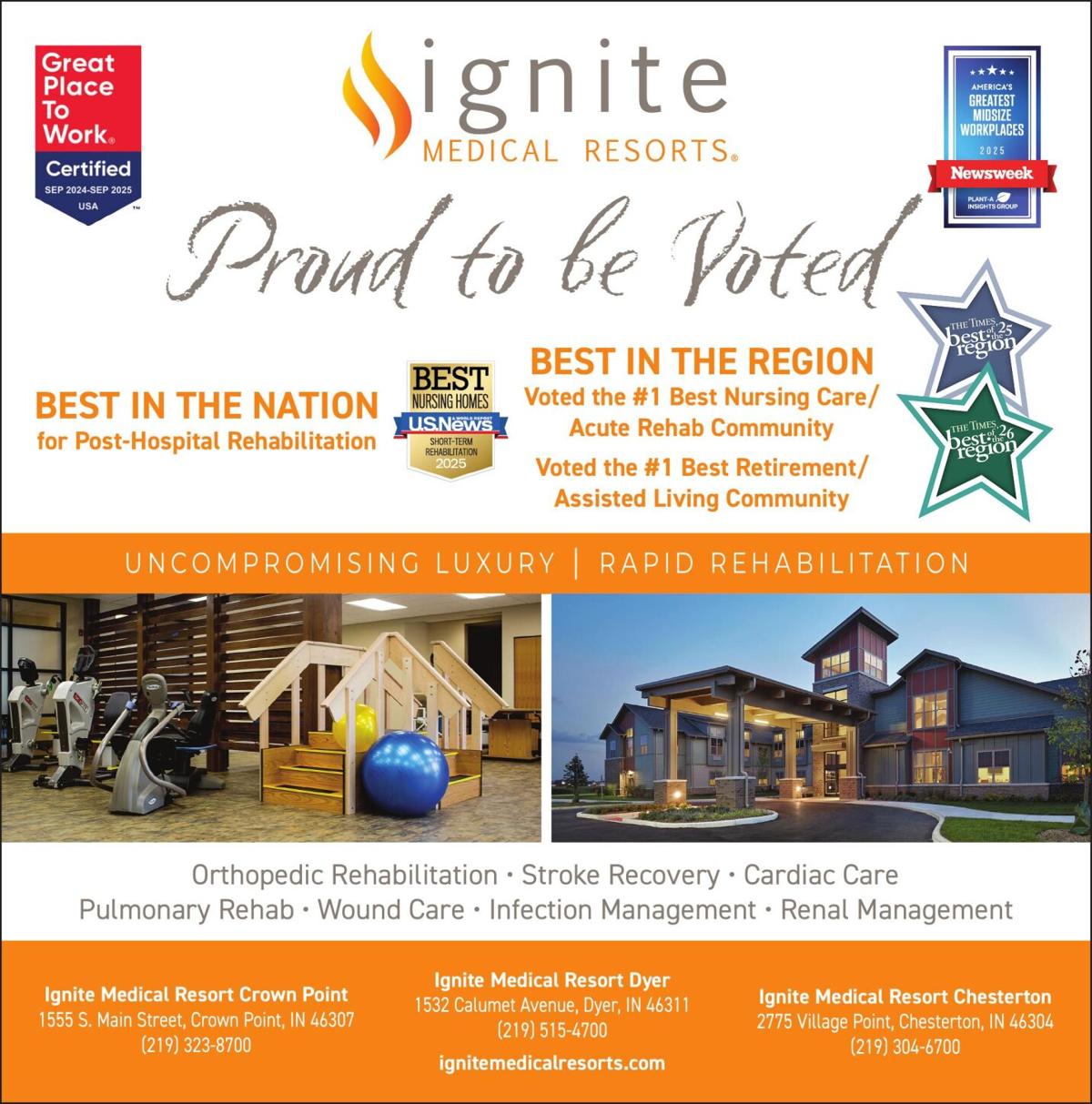 IGNITE MEDICAL RESORTS / DYER