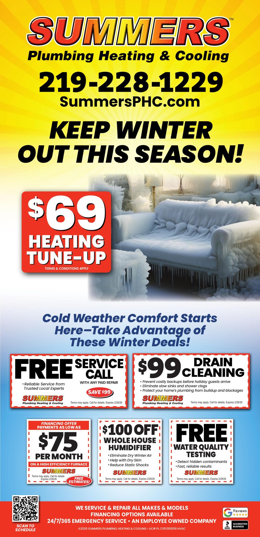 SUMMERS PLUMBING HEATING & COOLING