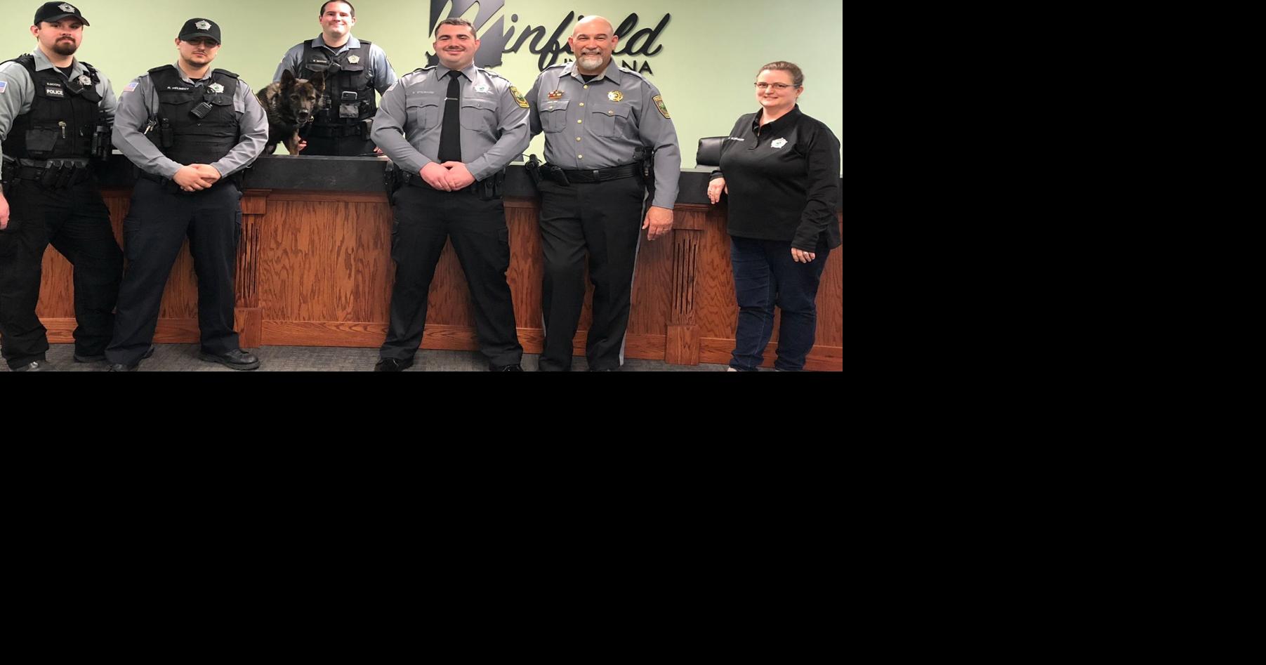 Winfield Police Department swears in fifth officer
