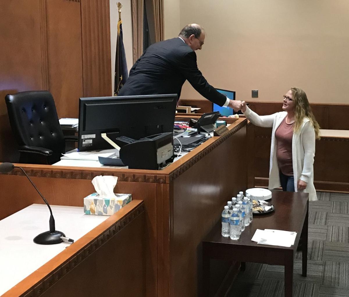Graduate says drug court 'changed my life'