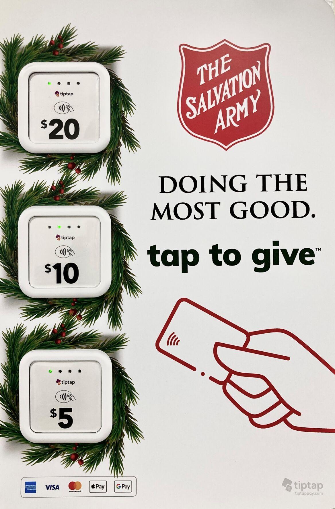 JERRY DAVICH: No cash? No problem. Salvation Army's 'TipTap' device ...