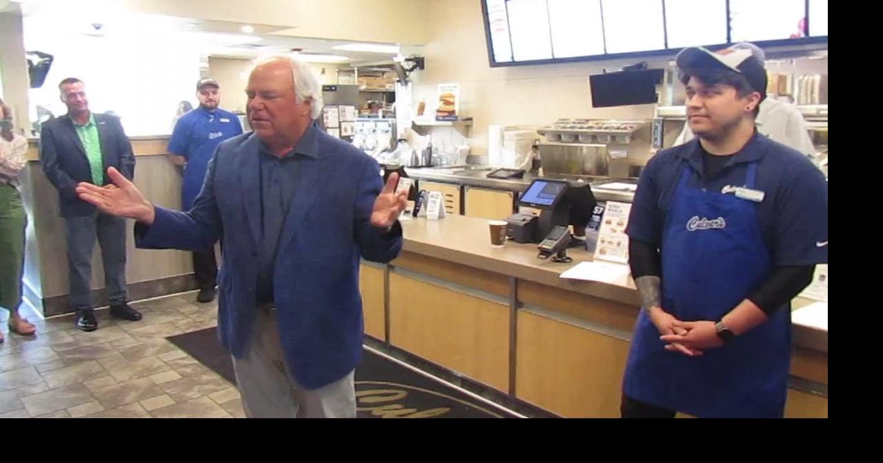 Craig Culver talks at grand opening of new Hammond Culver's