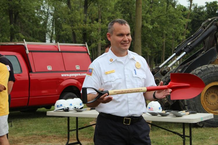 Officials break ground for new Portage fire station