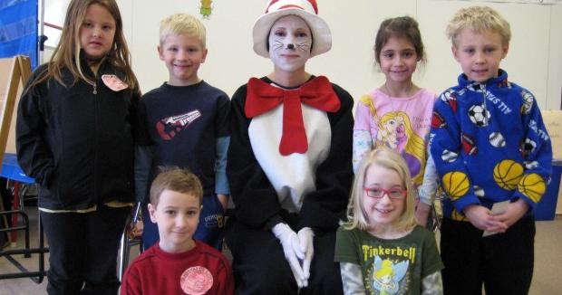 The Cat in the Hat visits Brummit Elementary