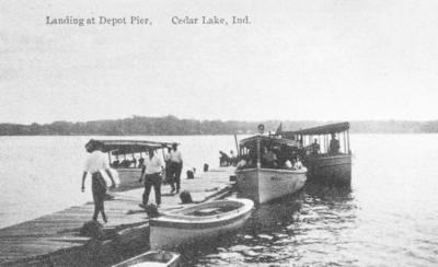 Sailing, rowing, steam-powered vessels part of Cedar Lake's history
