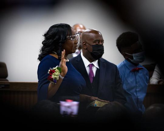 Gallery: Jada Curry sworn in as Lynwood mayor