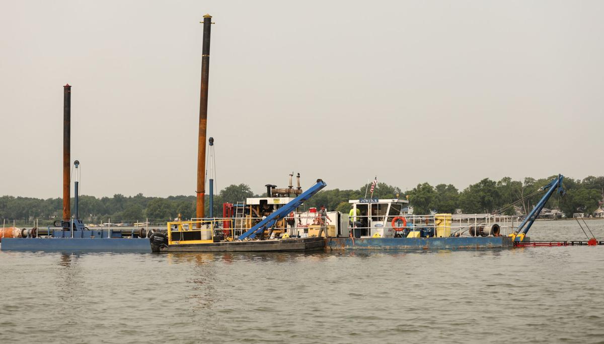 Cedar Lake begins dredge project