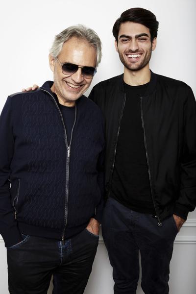 Andrea Bocelli teams up with his son for new duet
