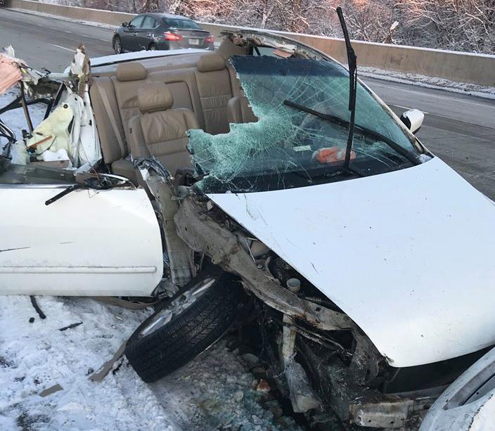 INDOT cautions commuters after car drives around assistance vehicle ...