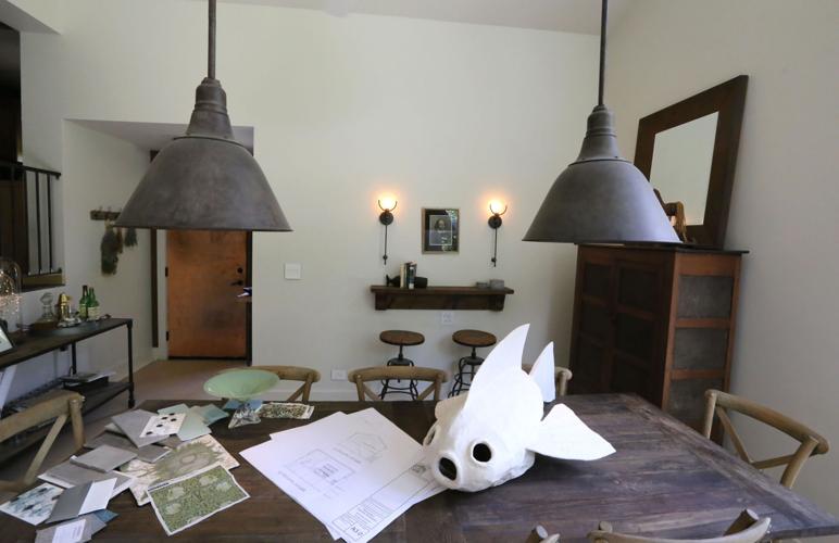 Two artists create one-of-a-kind artwork in Munster house