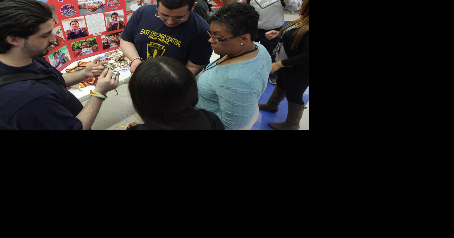 East Chicago Central students participate in Pulsera Project