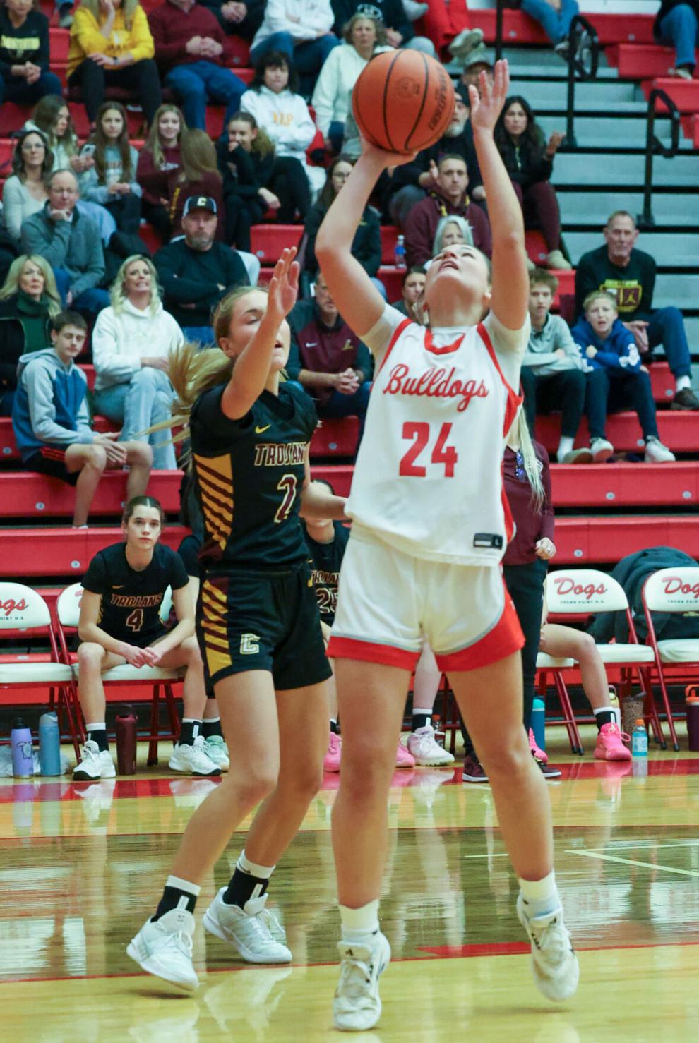 PHOTOS: Crown Point hosts Chesterton in girls basketball