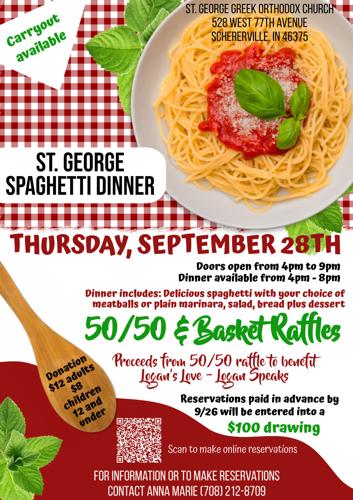 St. George Orthodox Church hosts spaghetti dinner
