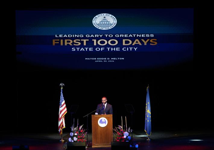 Gary Mayor Melton touts achievements, promises more to come in ...