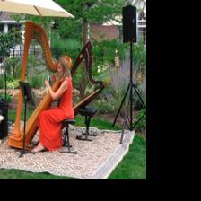 Harpist Heidi Sullivan creates memorable atmosphere for special occasions.