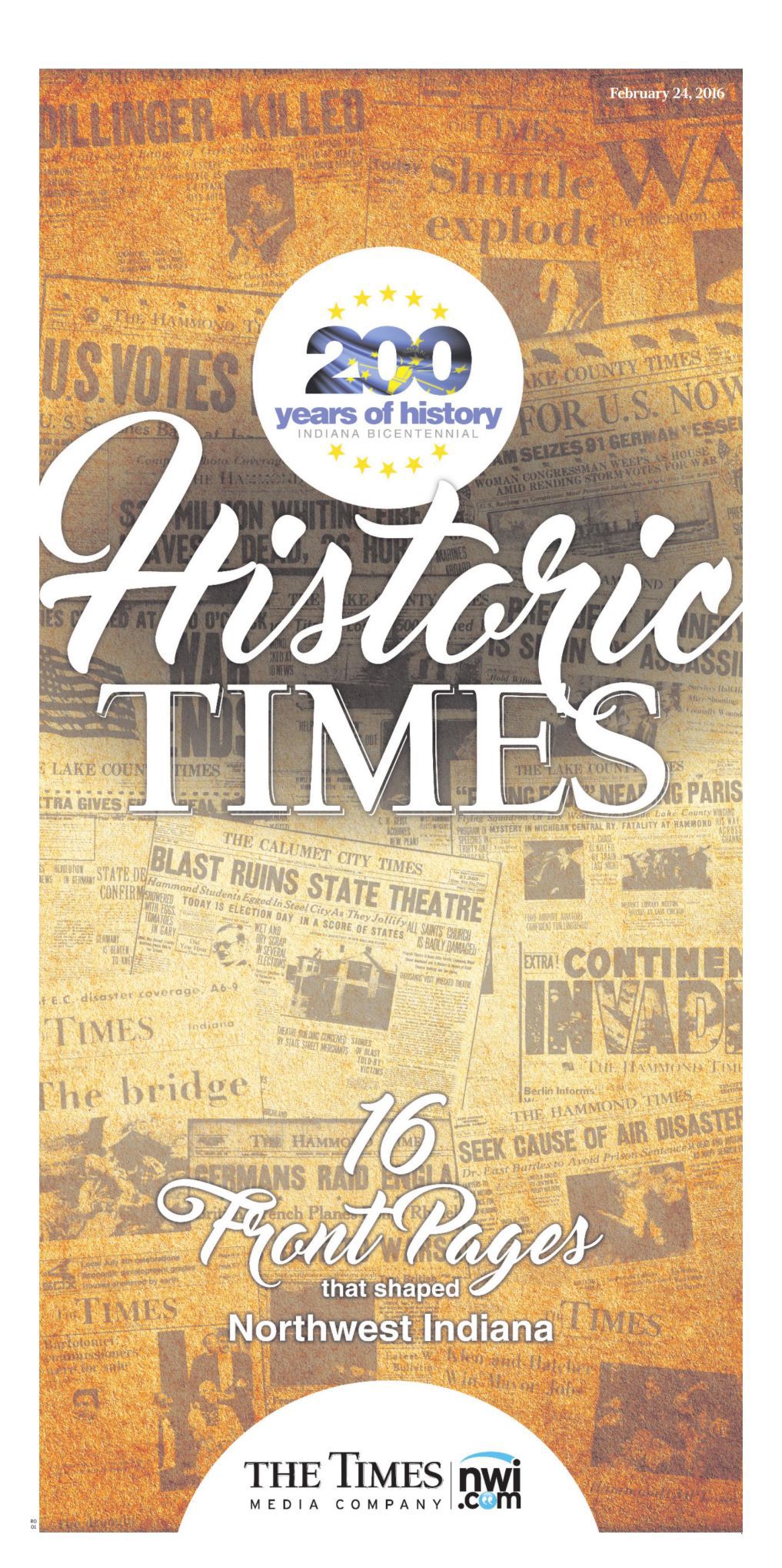 Gallery: Historic Times: A look back at The Times' historic front pages