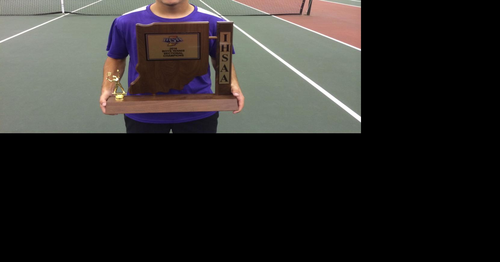 Hobart's Jacob Potts has a high pulse heading into tennis regional