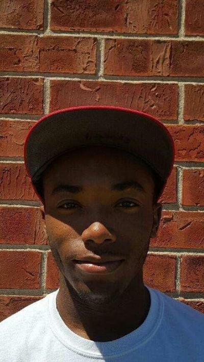 In the headphones: Morton's DeVonte Robinson