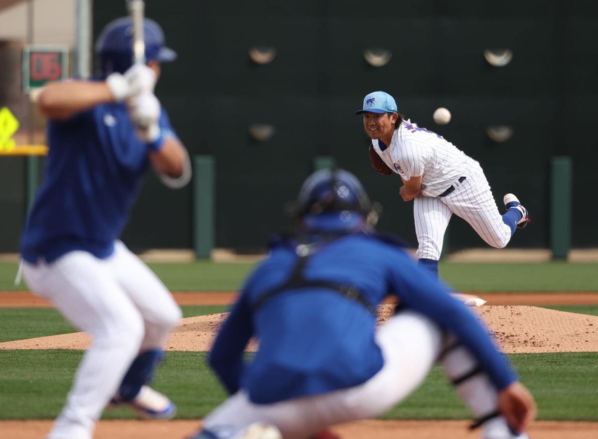 Shota Imanaga flashes strikeout stuff in his Chicago Cubs spring debut ...