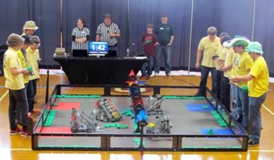 CPHS VEX Robotics Team 1233 dominates at Grandville tournament
