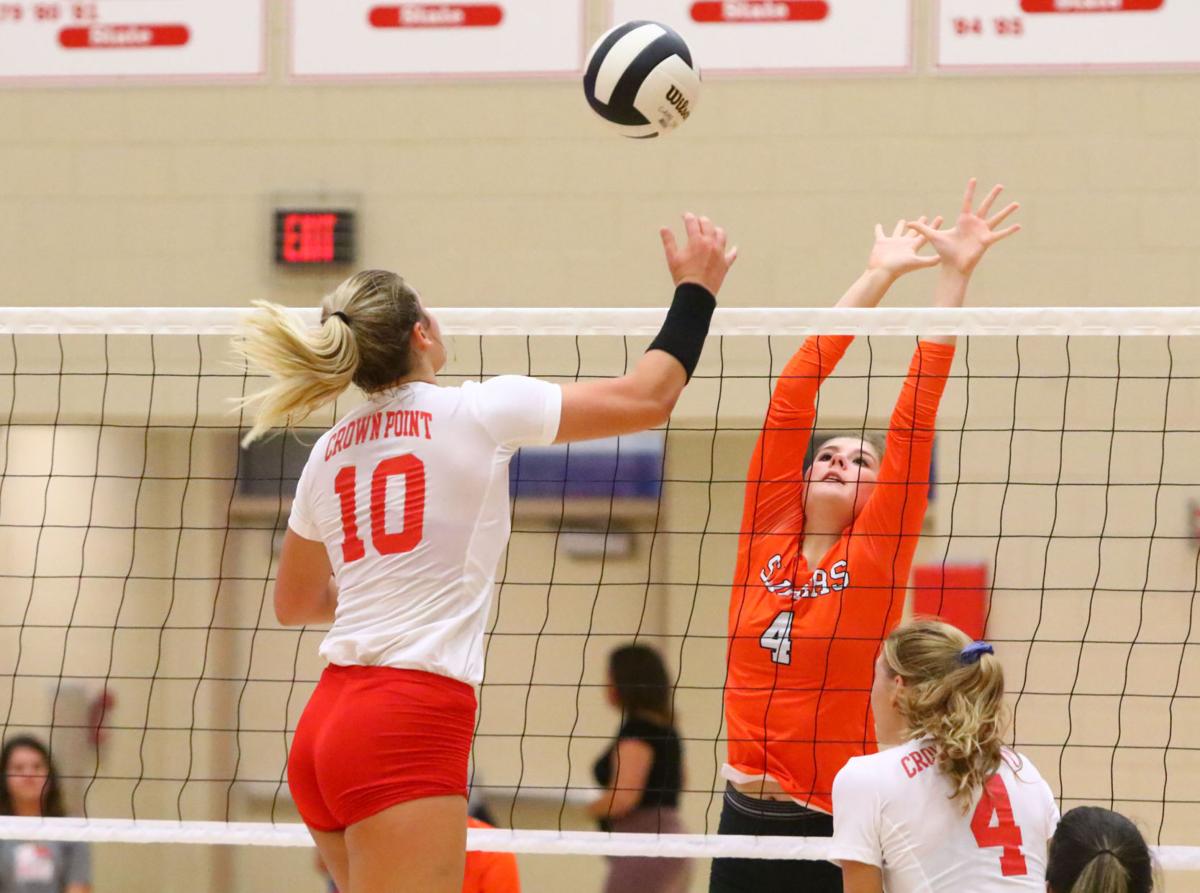 Crown Point volleyball sweeps LaPorte to stay perfect in DAC | High ...
