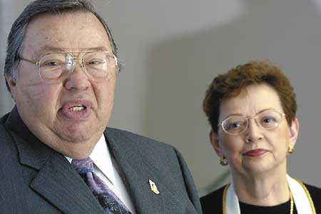 Burrells receive Sagamore awards