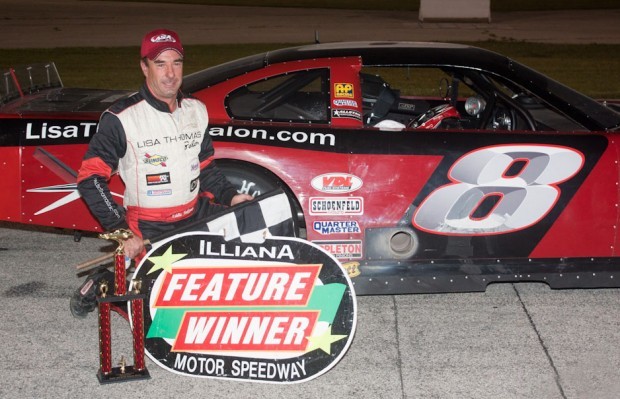 Hoffman again a winner at Illiana Speedway