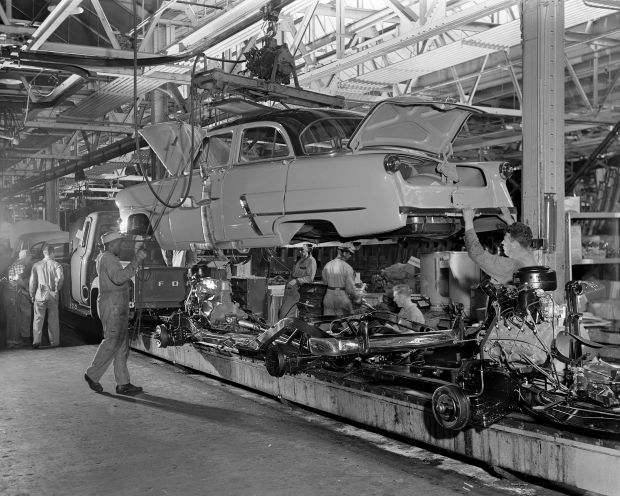 Ford celebrates assembly line
